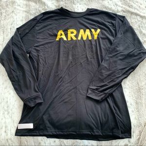 U.S. Army | Shirts | Us Army Physical Fitness Long Sleeve Tshirt | Poshmark